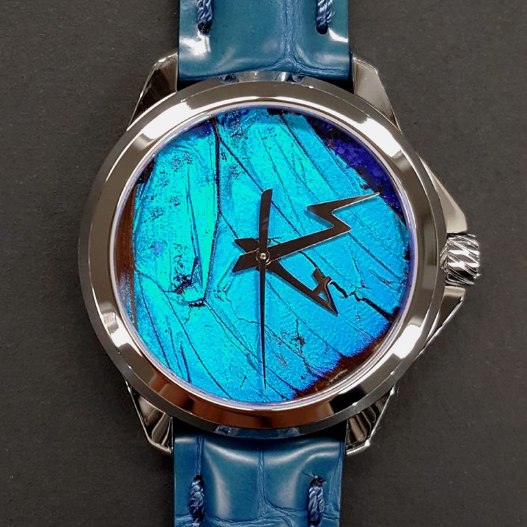 EARTH90 - Farfalla Blue Butterfly Watch | スイスの高級時計 ArtyA